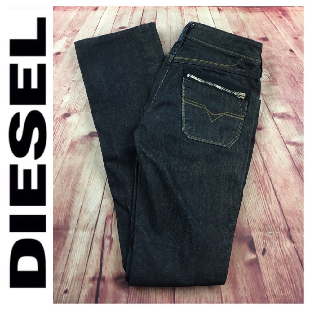 Diesel Lowky Straight Leg Denim Jean Size 24 - Gem